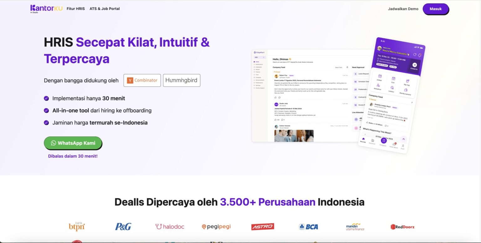 7 Rekomendasi Software 360 Feedback 2025 di Indonesia [+ Fitur & Kelebihan] - KantorKu