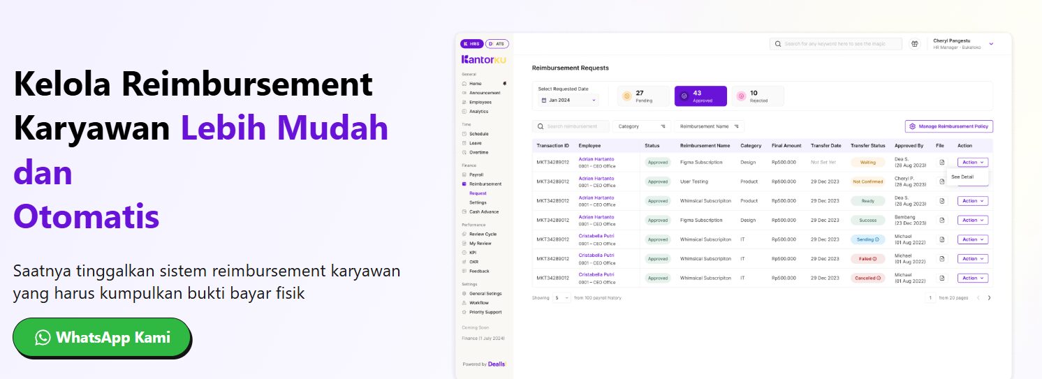 Reimbursement Adalah: Cara Pengajuan, Hal yang Ditanggung & Jenisnya ...