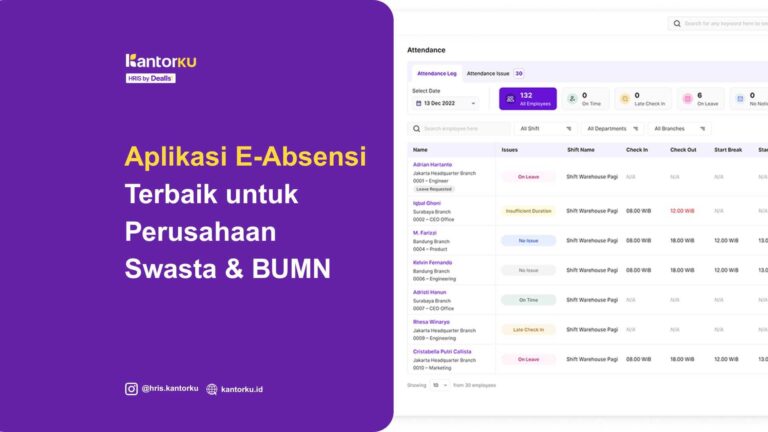 8 Cara Membuat Absensi Online yang Gratis & Mudah! - KantorKu