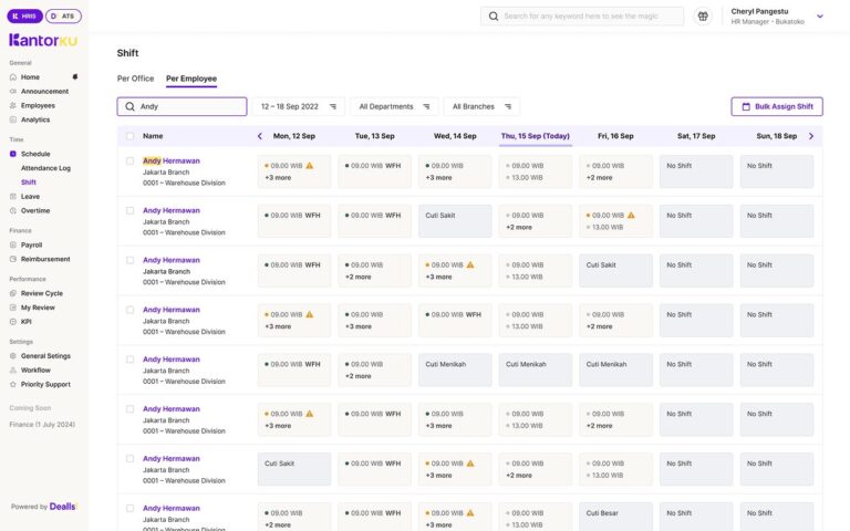 3 Contoh Form Lembur Karyawan PDF, Excel, dan Word (Bisa Download ...